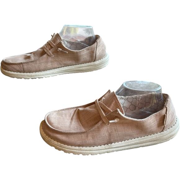 Hey Dude | Shoes | Hey Dude Wendy Sparkling Rose Moc Womens Slip On ...